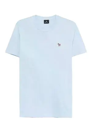 Paul Smith Zebra-patch T-shirt - Blue