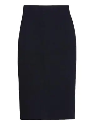 Scanlan Theodore Crepe Knit Pencil Skirt - Navy