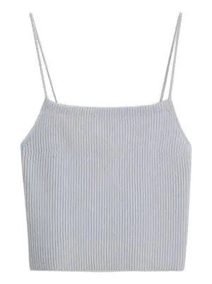 Scanlan Theodore Cashmere Square Neck Camisole - Cloud