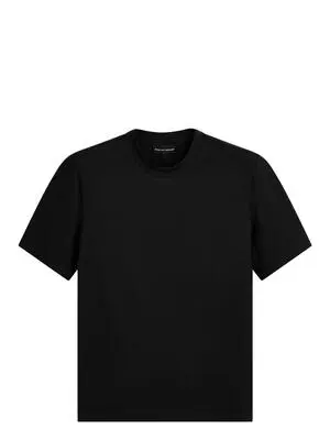 Scanlan Theodore Mercerised Shoulder Pad T-shirt Black
