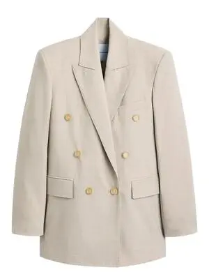Scanlan Theodore Double Breasted Jacket - Parchment