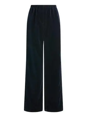 Scanlan Theodore Velvet Soft Trouser - Navy