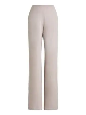 Scanlan Theodore Crepe Knit Soft Trouser - Oyster