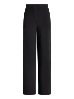 Scanlan Theodore Crepe Knit Trousers - Black