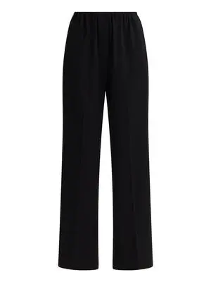 Scanlan Theodore Wool Blend Soft Trouser - Black