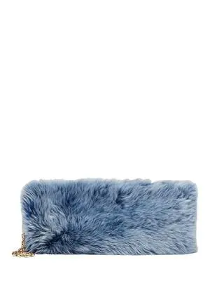 Scanlan Theodore Toscana Shearling Pouch Denim