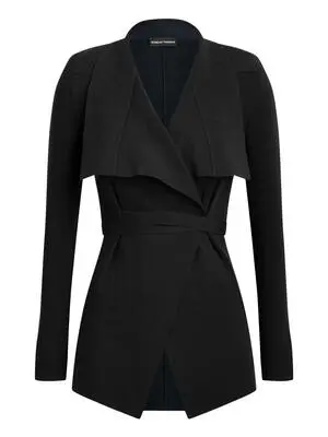Scanlan Theodore Sateen Knit Jacket - Black