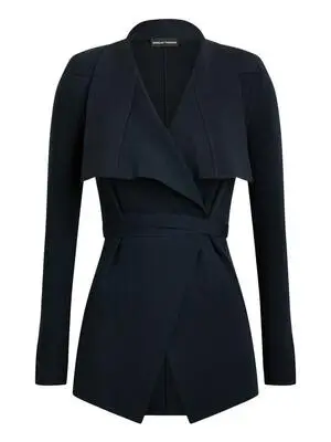 Scanlan Theodore Sateen Knit Jacket - Navy