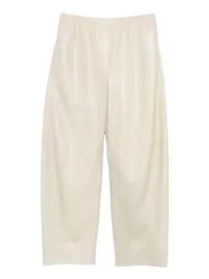 Nanushka Barrel Leg Trousers - Neutrals