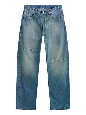 MAISON MARGIELA Panelled Denim Jeans - Blue