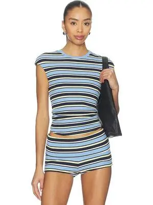 AFRM Nolan Top - Iris Stripe