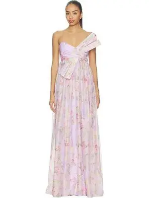 Katie May Ava Gown - Lilac Floral