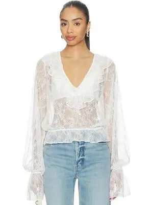 Tularosa Marie Top - White