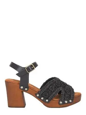 Seychelles Ravenna Sandal - Black Raffia