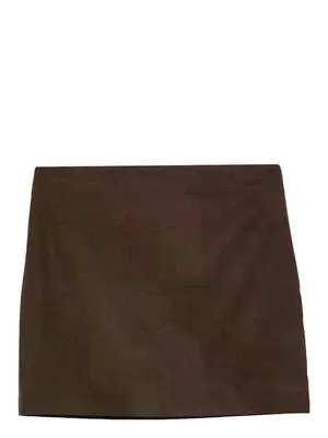 Ralph Lauren Checked Mini Skirt - Red