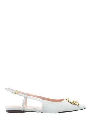 COCCINELLE Pointed-toe Flat Slingbacks - Blue