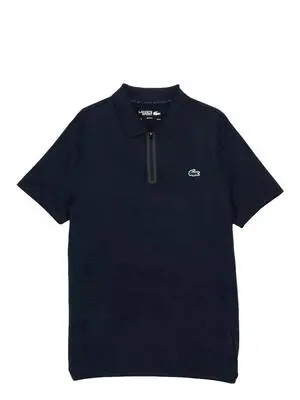 Lacoste Tennis Jacquard Polo Shirt - Blue