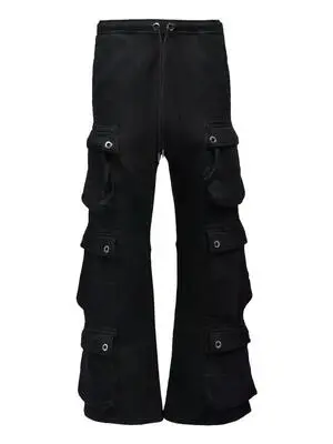 BREATH Pocket Cargo Pants - Black