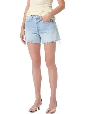 AGOLDE Parker Long Loose Fit Vintage Shorts Comeback