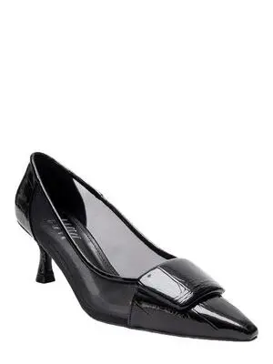 PROLOGUE SHOES Stiletto Pumps - Black Patent