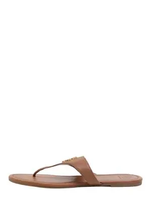 Tory Burch Benton Flat Sandals - Brown