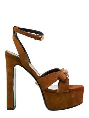 Versace 140mm Sandals - Brown