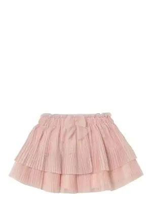 MAYORAL Pleated Tulle Skirt - Pink