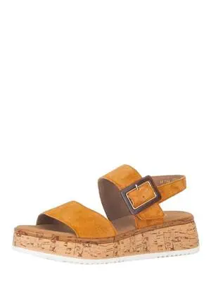 Gabor Slingback Wedge Sandal - Valley