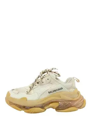 Balenciaga Triple S Mesh Sneakers - Neutrals