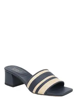 Franco Sarto Kaori Sandal - Blue Multi Raffia