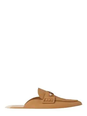 CHRISTIAN LOUBOUTIN Chanme Embellished Leather Mules