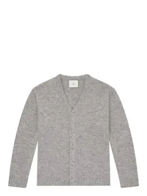 THE ELDER STATESMAN Isla Cardigan - Gray