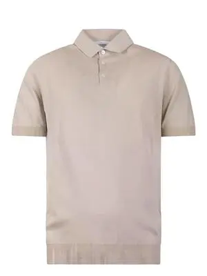 GRAN SASSO Buttoned Polo Shirt - Neutrals