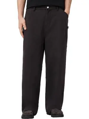 ALLSAINTS Jackson Wide Leg Trousers Tanner Black