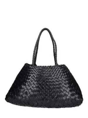 Dragon Diffusion Santa Croce Large Tote Bag Black