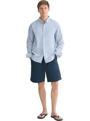 Everlane Pleated Easy Short - Midnight Navy