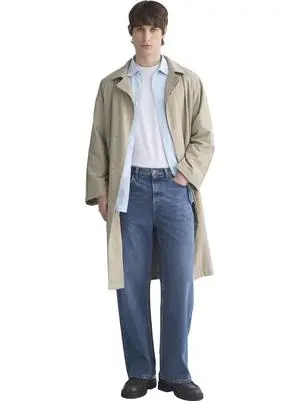 Everlane Baggy Rigid Organic Denim Jean - Dark Indigo