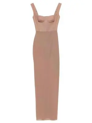 Alex Perry Sleeveless Maxi Dress - Neutrals