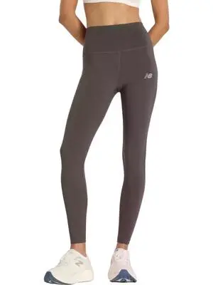 NEW BALANCE Nb Harmony Stripe Detail Leggings - Grey
