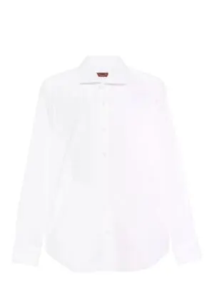 BARBA NAPOLI Button-up Shirt - White