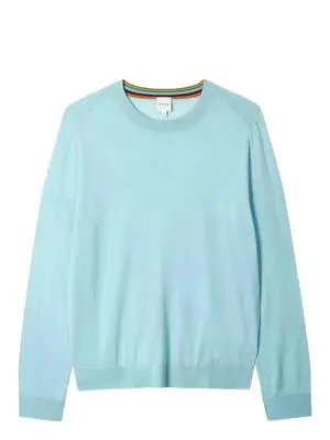 Paul Smith Long-sleeve Wool Sweater - Blue