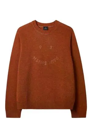 PAUL SMITH Embroidered Crew-Neck Sweater