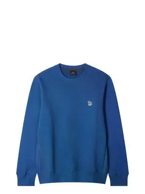Paul Smith Logo Crew-neck Sweatshirt - Blue