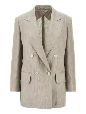 Max Mara Olimpia Double-breasted Blazer - Neutrals
