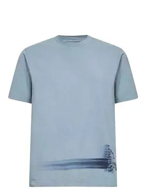 C.P. COMPANY Graphic-print Logo T-shirt - Blue