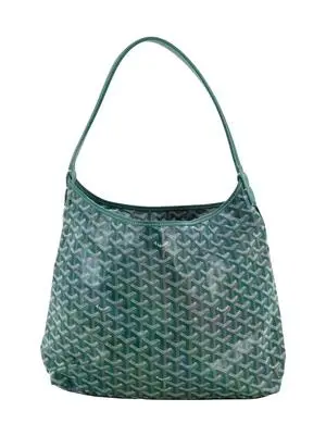 Goyard Goyard Boheme Coated Canvas Hobo Bag Green