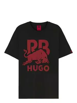 Hugo X Racing Bulls Dlix Graphic T-shirt - Black
