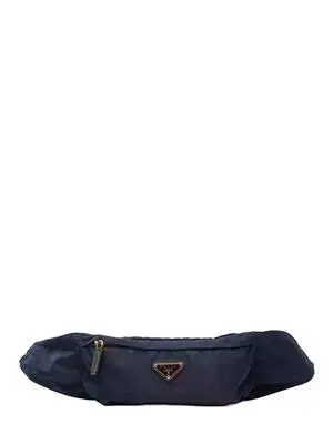 Prada Tessuto Belt Bag - Blue