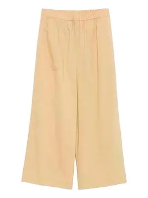 Akris Elasticated Wide-leg Trousers - Neutrals