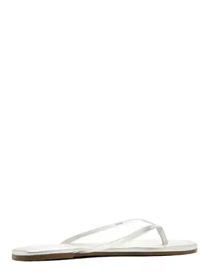 Tkees Lily Fairylust Metallic Flip-Flops Silver